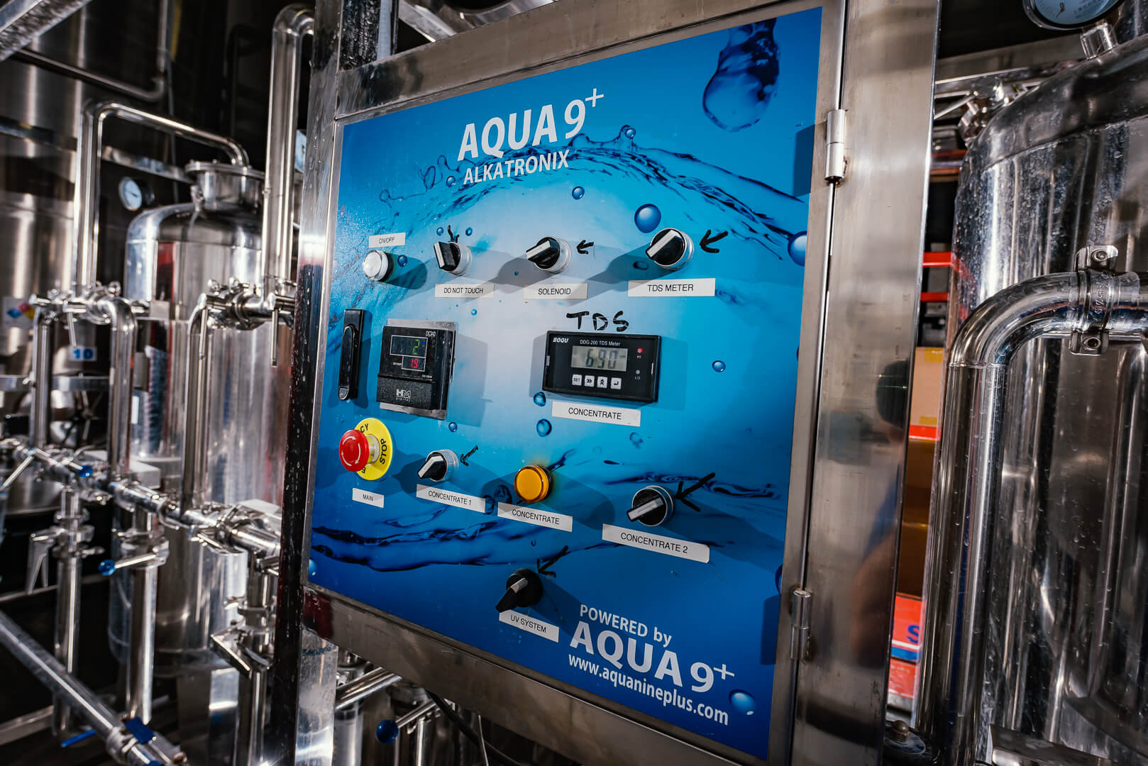 AQUA 9+ Commercial Alkaline Water Filtration Systems Near Me | Water Store Equipment Supplier ...